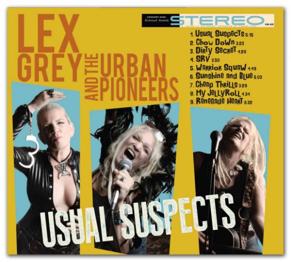 Lex Grey and The Urban Pioneers - Usual Suspects - Macallè Blues